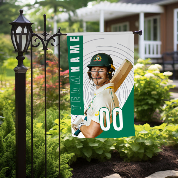 Personalized Baseball Team Name Photo Garden Flag – FanCustom