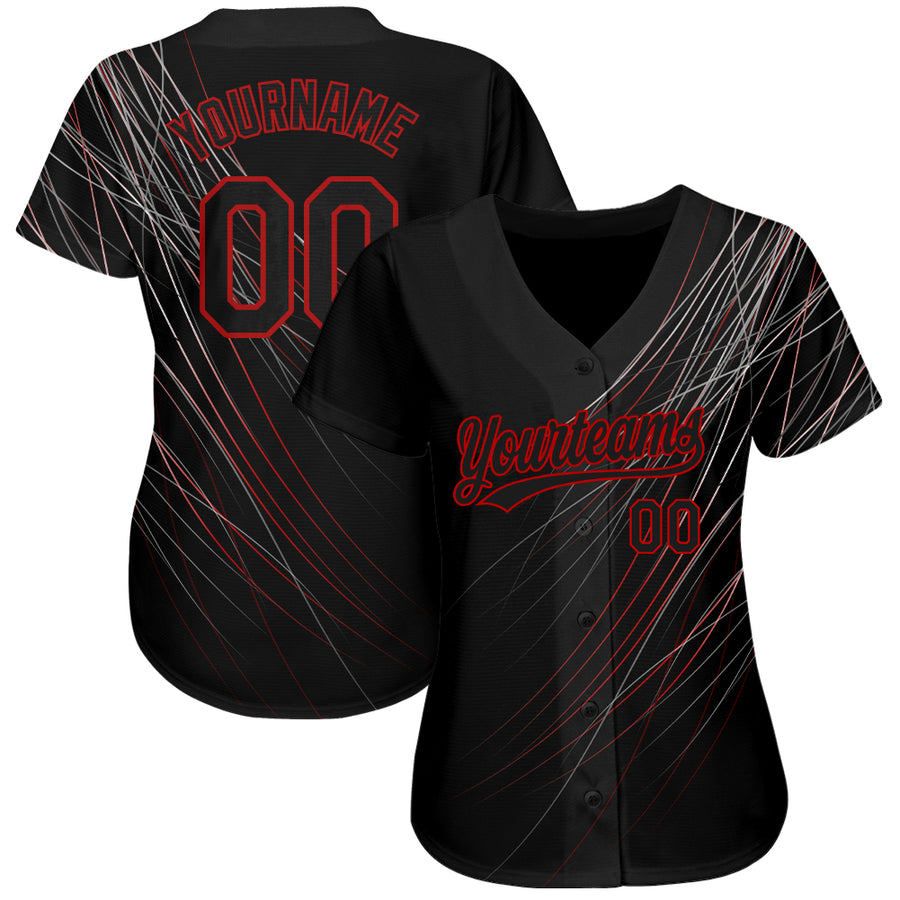Custom 3D Pattern Baseball Jerseys - Make Authentic Team 3D Pattern ...